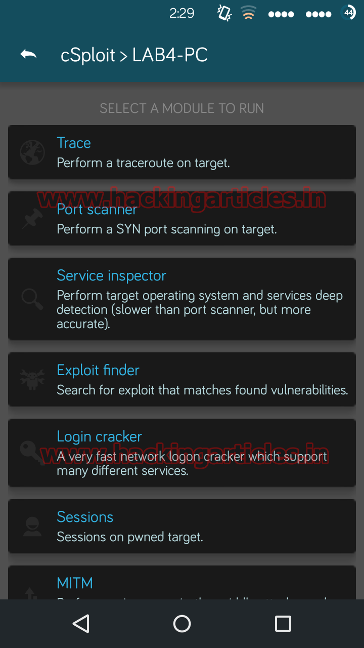 Can You Use Csploit On Kalinethunter Running Through Termux Shop | emergencydentistry.com