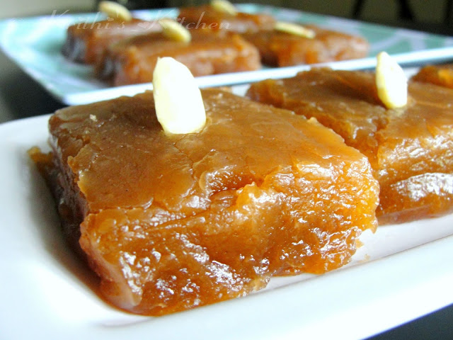 Krithi's Kitchen: Wheat Halwa / Tirunelveli Halwa for Indian Cooking ...