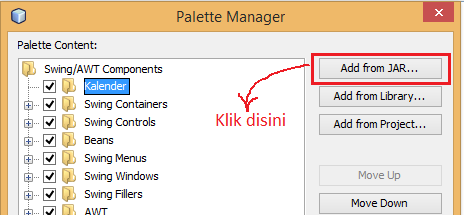 JAVA NETBEANS – Cara Menambah Komponen Baru Pada Java Netbeans ~ JONCODE