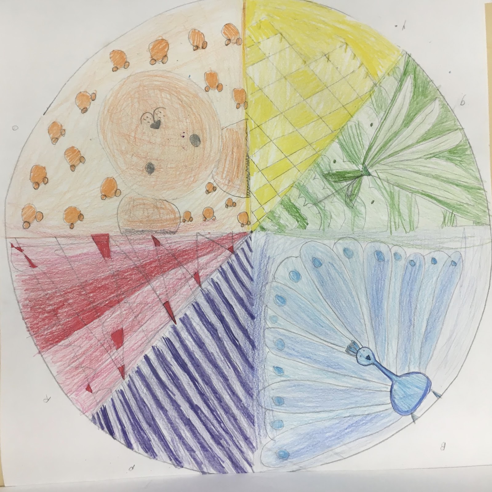 Artists For Kids: 4th Grade - Color Wheel Drawings