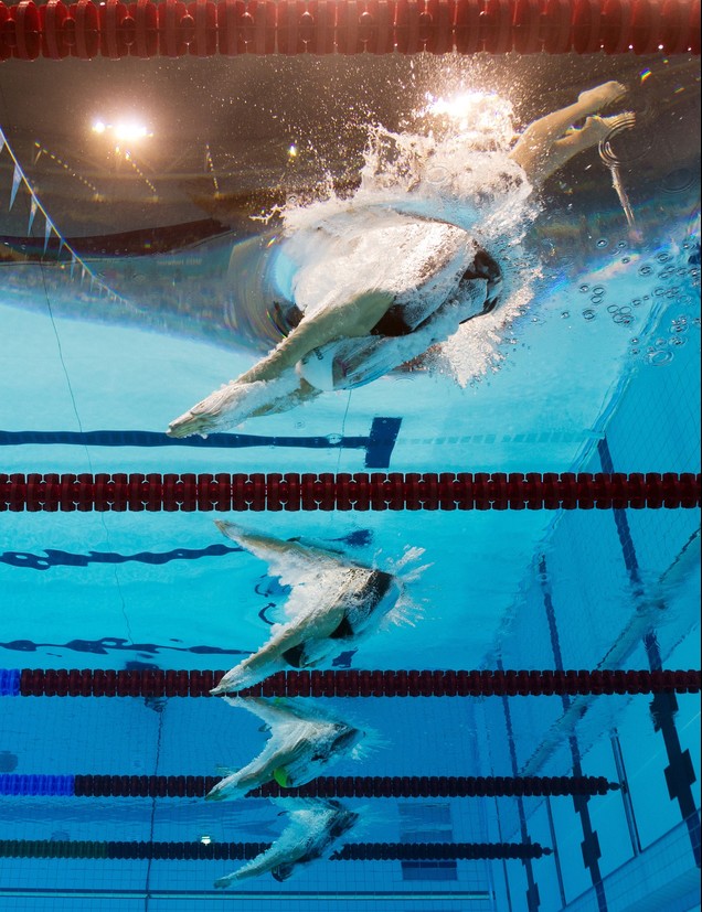 Free Dings: Stunning Underwater Pics from the Olympics