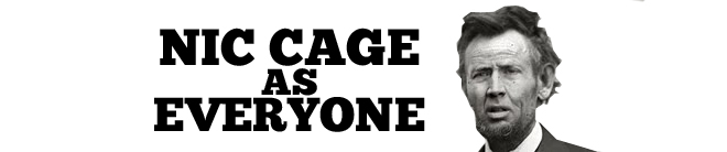 Nic Cage as Everyone: Nic Cage as Marilyn Monroe