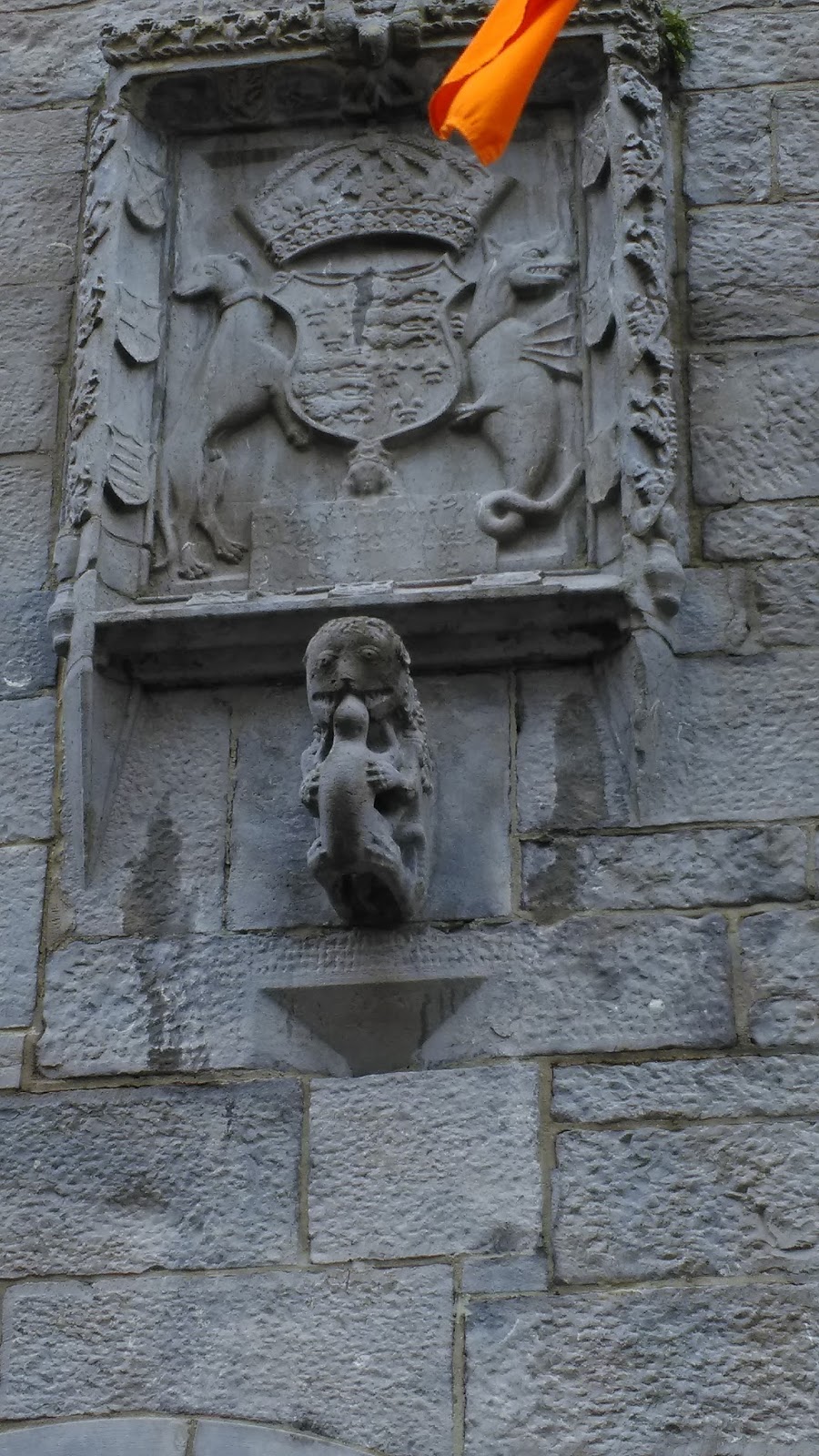Rónán Gearóid Ó Domhnaill: Sculptures of Lynch's Castle, Galway City