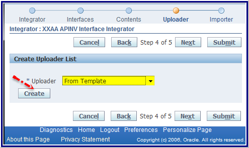 Oracle Applications: Oracle Custom WEB ADI Setups and Process for AP Invoice Interface