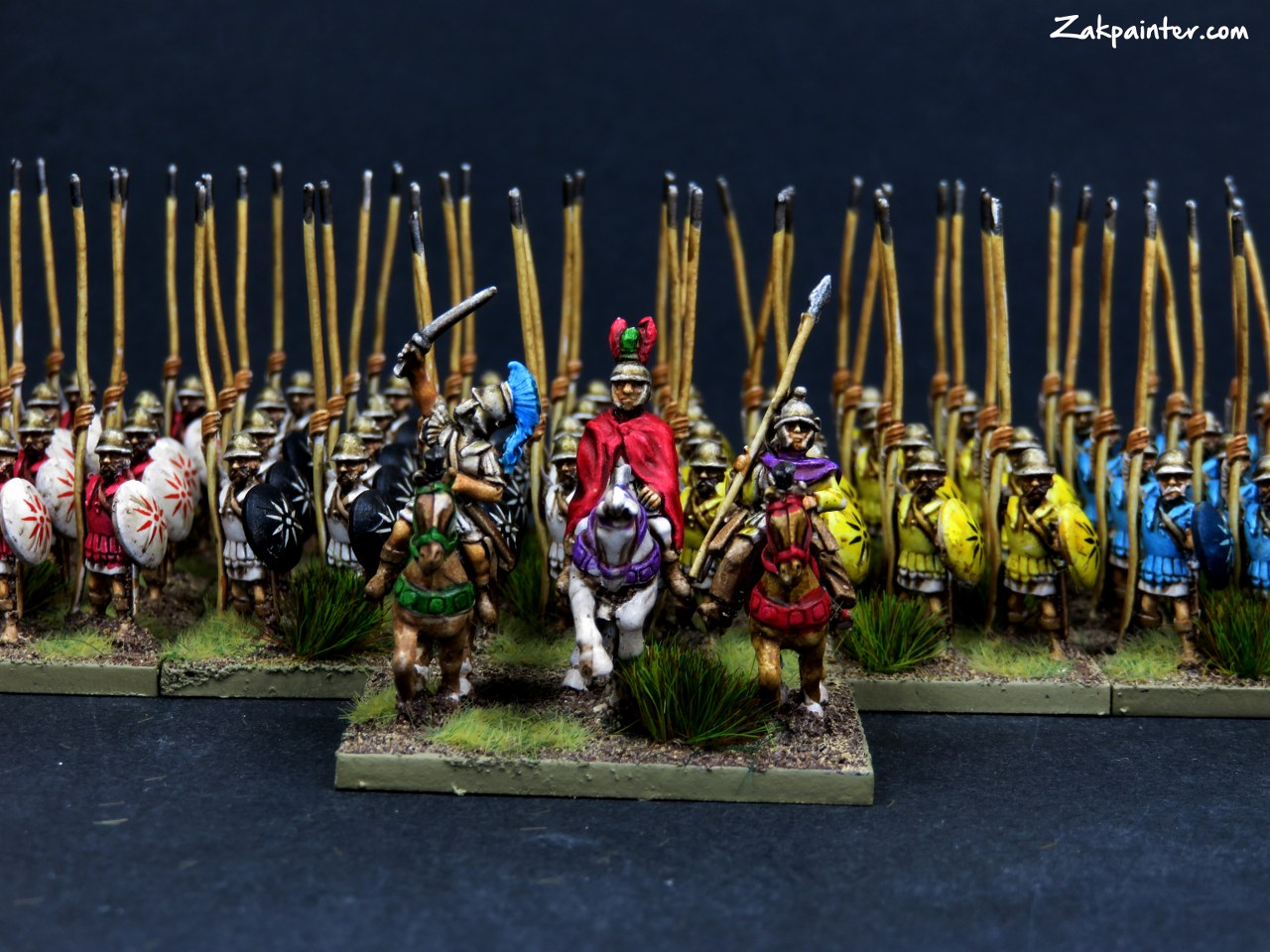 ZakGallery: Painted 15 GRAECO-BACTRIAN army