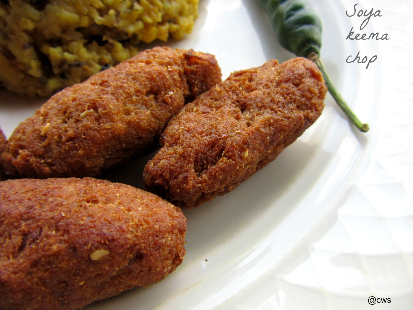 Soya Cutlet /Soya Keema Chop - Cooking With Sapana