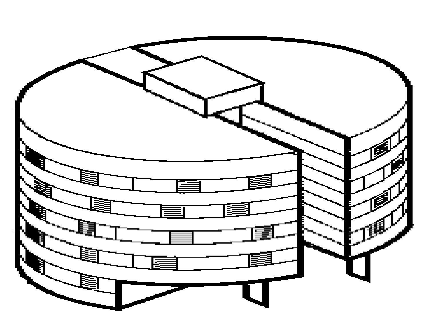 Almir e Suzana: Prédios Populares para Colorir