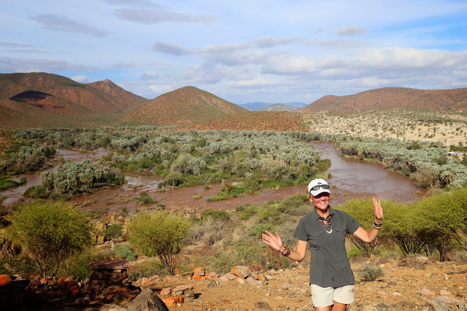 The Happy Cruisers Go to South Africa: Epupa Falls and the Himba People ...