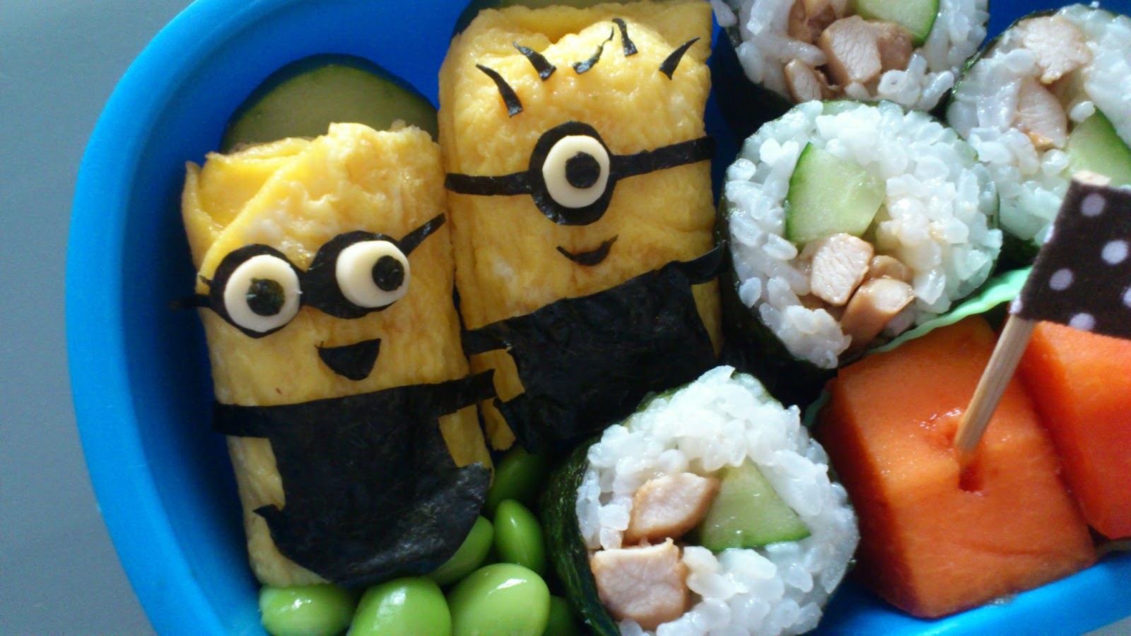 Dragonfly Bento Box: Minions (Despicable Me)