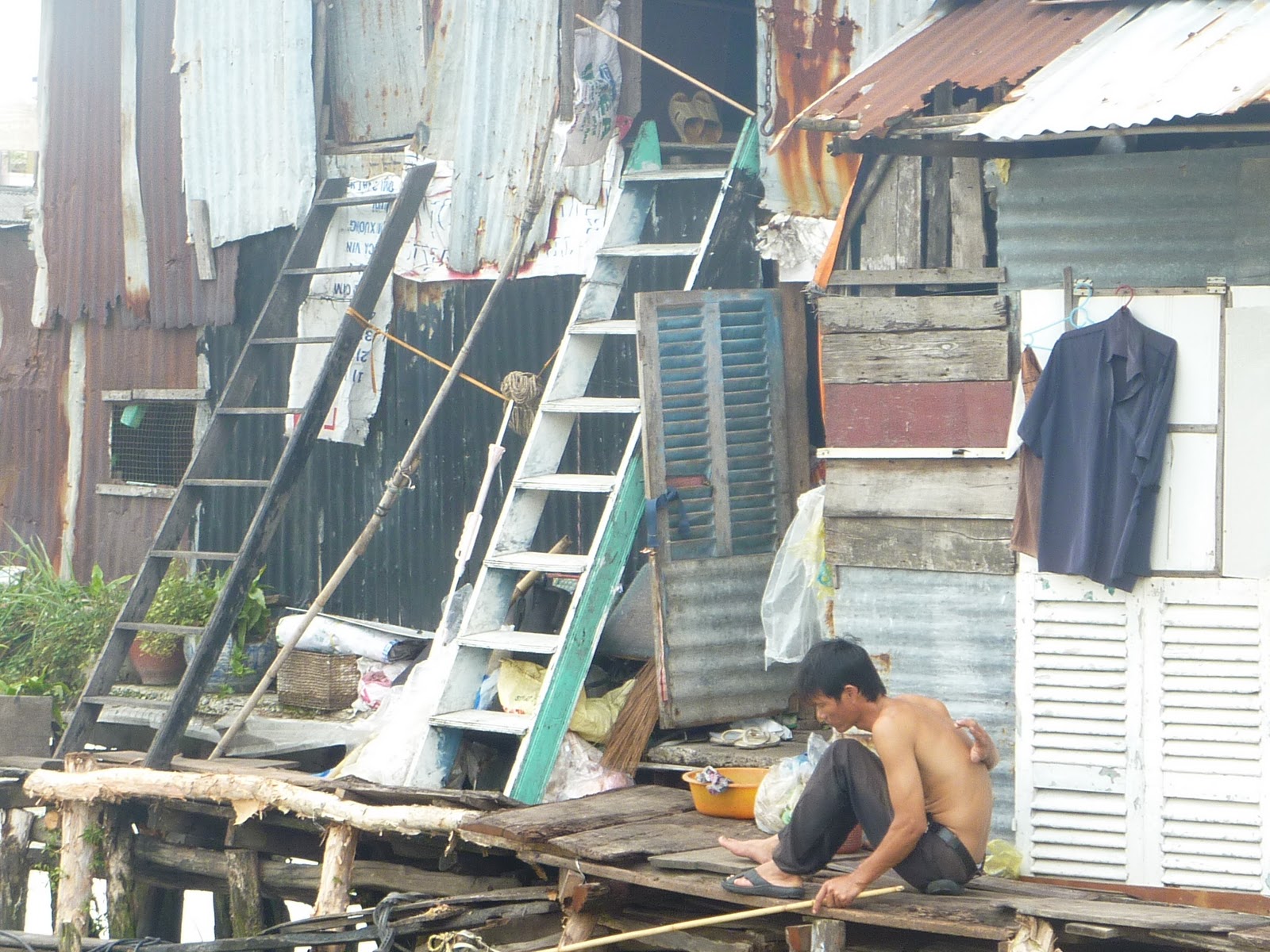 Thanh's Social Study Blog: Squatter area