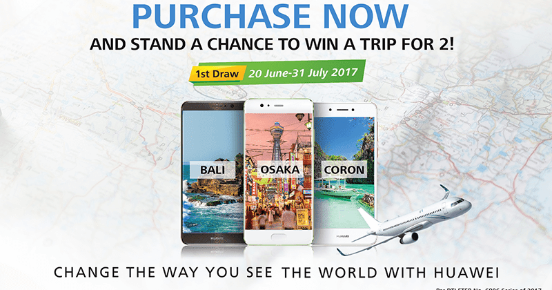Buy A Huawei Device, Get A Chance To Win A Trip For Two Promo