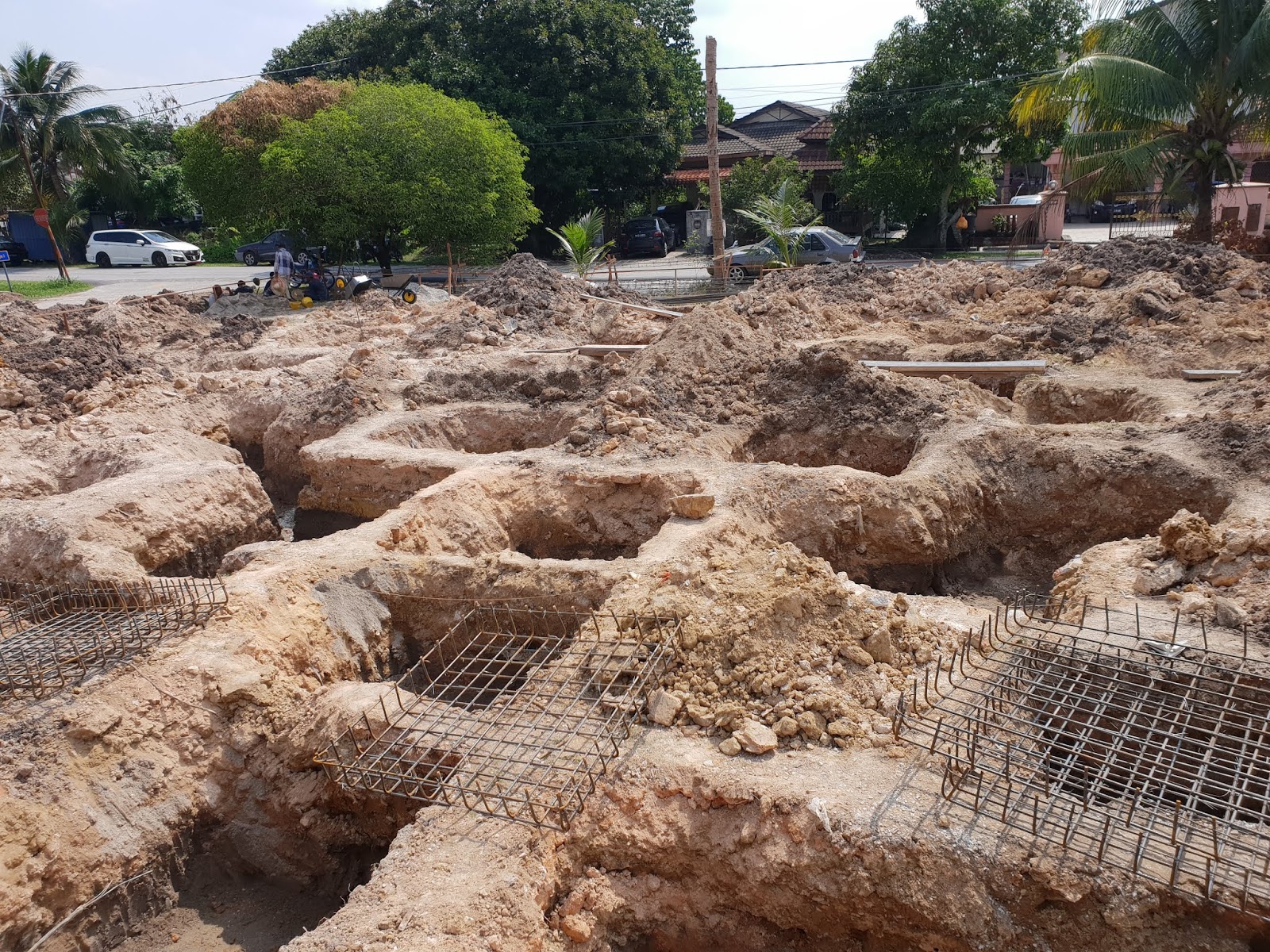 Pengalaman Membina Banglo Sendiri: Footing