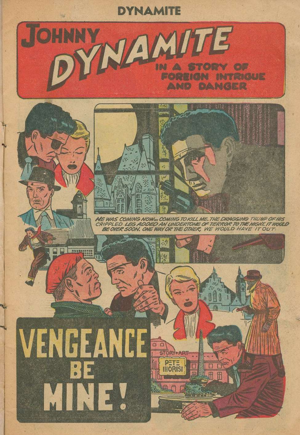 Old-fashioned Comics: Johnny Dynamite #10 – #12 (1955) Complete Series ...