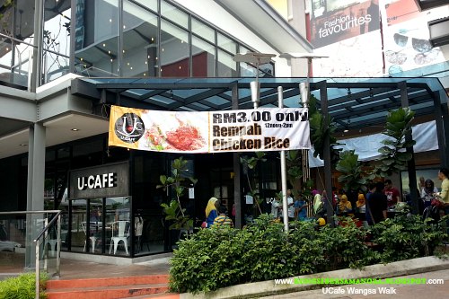 U-Cafe Wangsa Walk menyajikan hidangan enak pelbagai citarasa