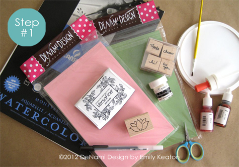 DeNami Design Blog: Step- by Step Tutorial by Emily