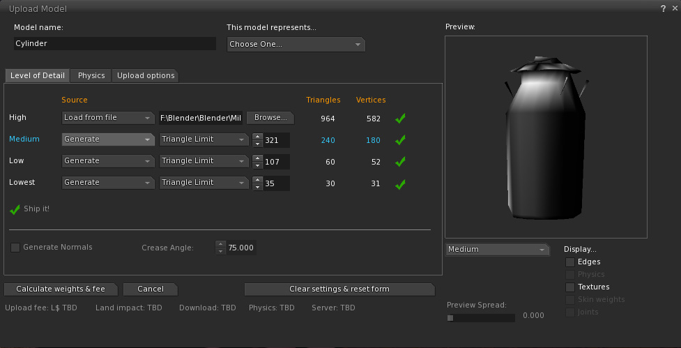 The Digital Pasture: Optimization Tutorial: Creating Your Own LOD Models!