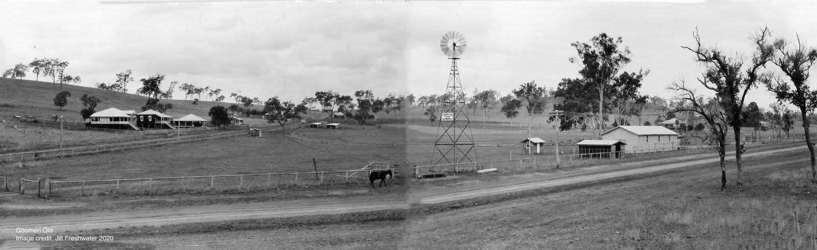The History of Goomeri, Queensland: View's of Goomeri probably early 1930s
