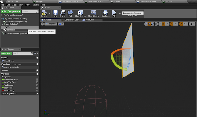 Partial Post-Process Effect Application in UE4