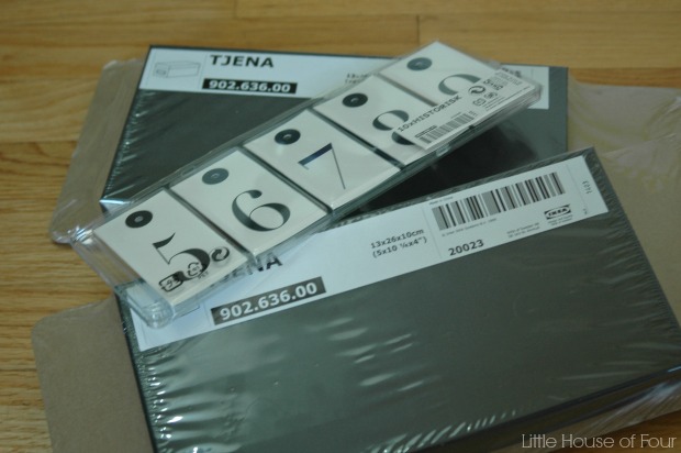 Updated Numbered IKEA Boxes | Little House of Four - Creating a ...