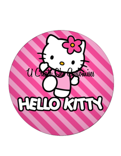 U Create, She Customises: Hello Kitty 7" Icing Images