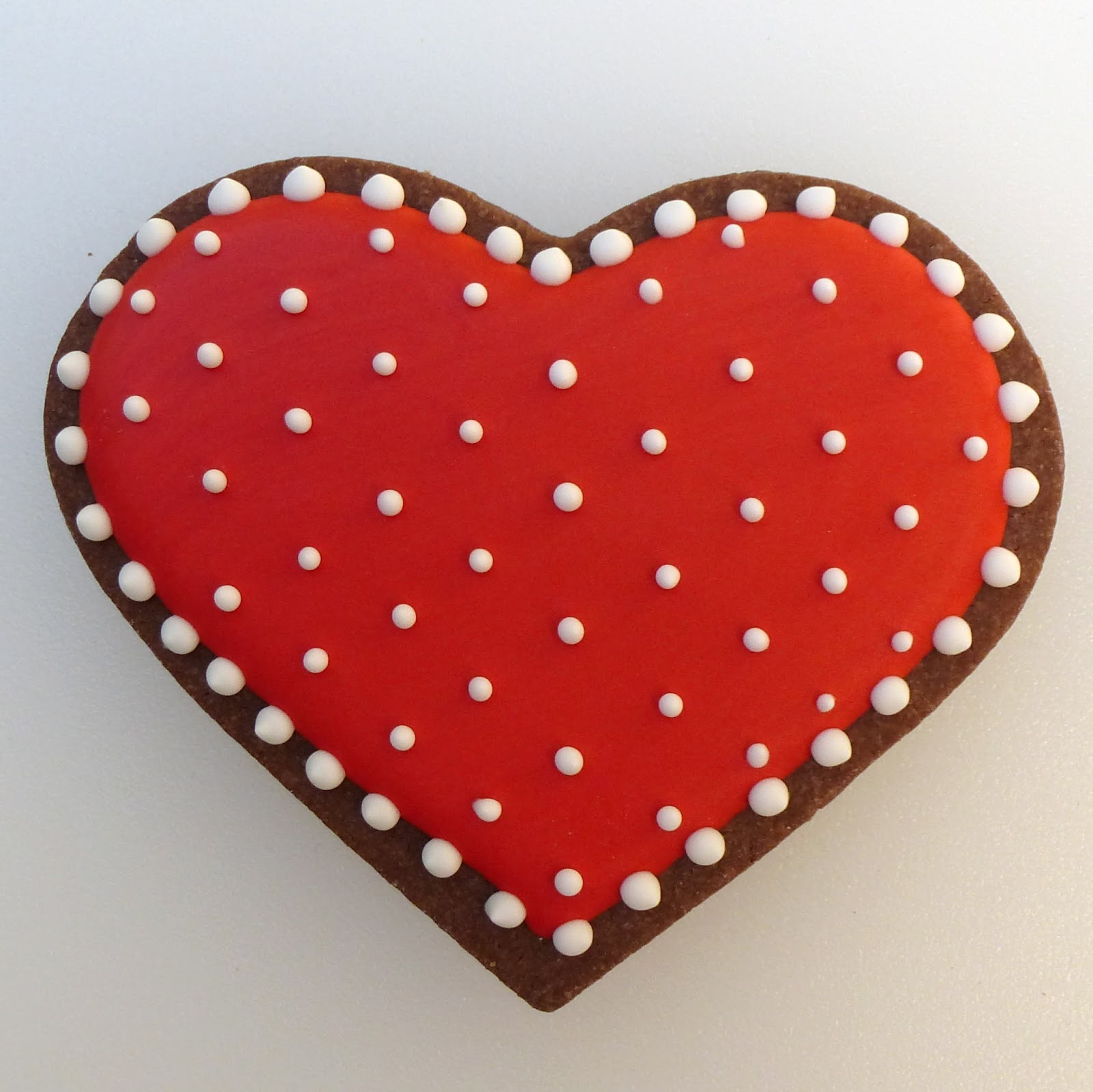 Nina's Show & Tell: Big Heart Cookies