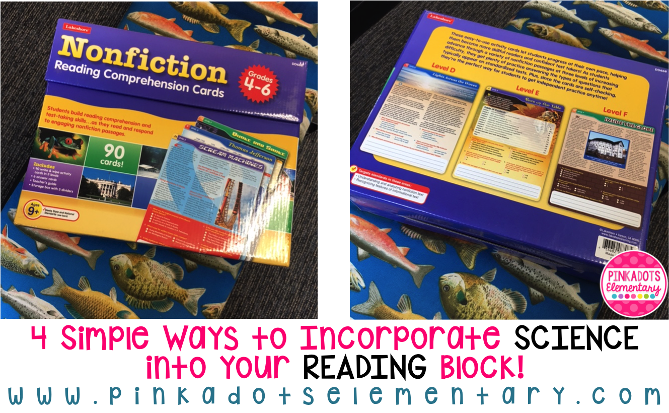 4 Simple Ways to Integrate Science into Language Arts! | Pinkadots ...