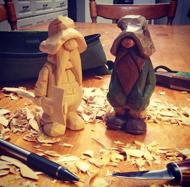 Daily Wood Carving: Carver of the Month: Doug Linker (A.K.A. @dougoutside)