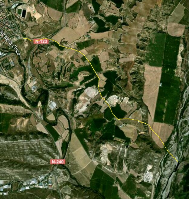 Descubriendo caminos: Barbastro: Camino de la barca