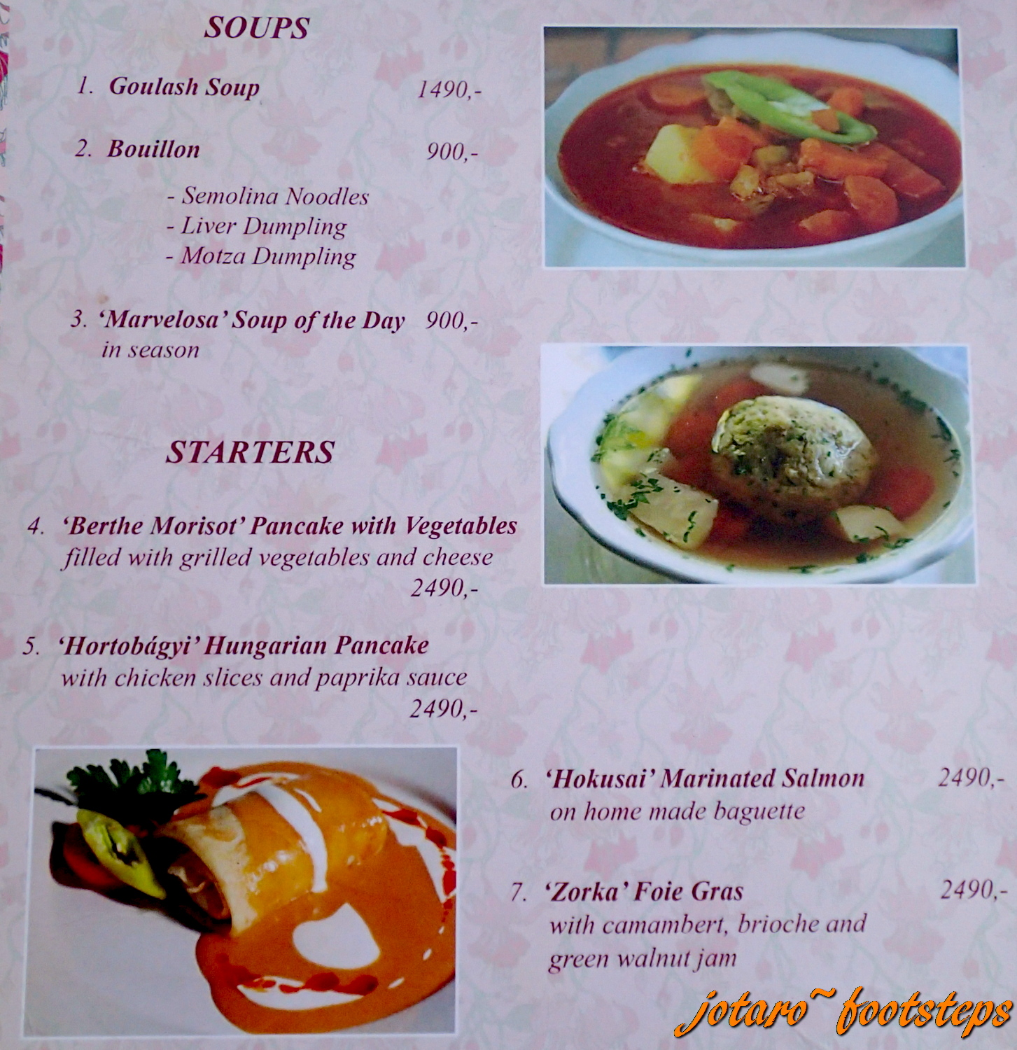 Footsteps - Jotaro's Travels: YummY! - Hungarian Traditional Food ...
