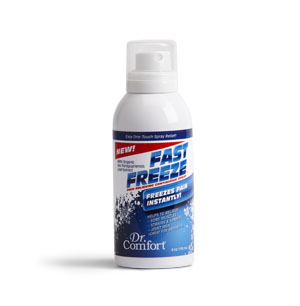 The Mountain View: Fast Freeze Cryospray