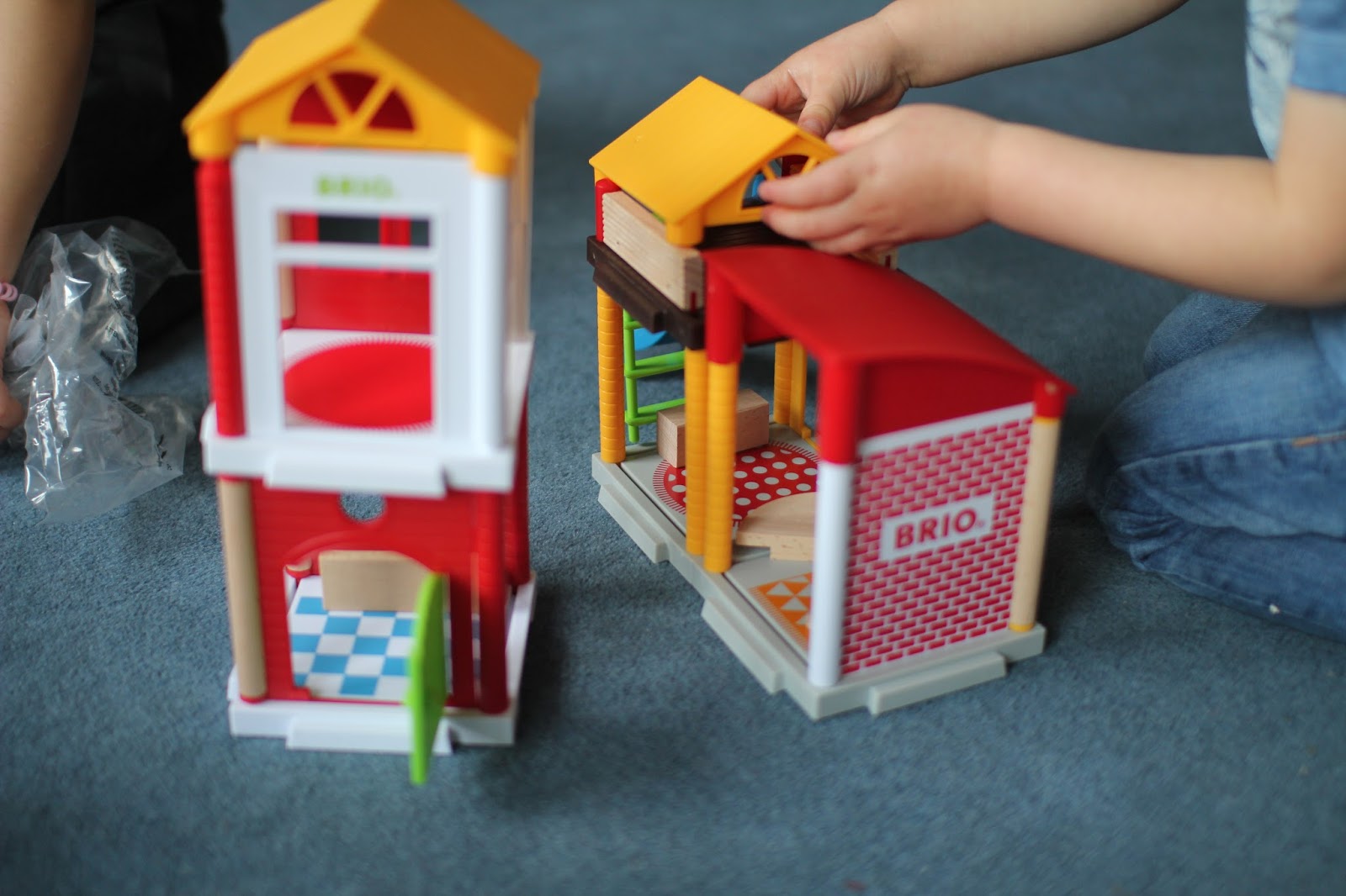 Mummy's Little Blog: BRIO World School Playset and Village Modules Review