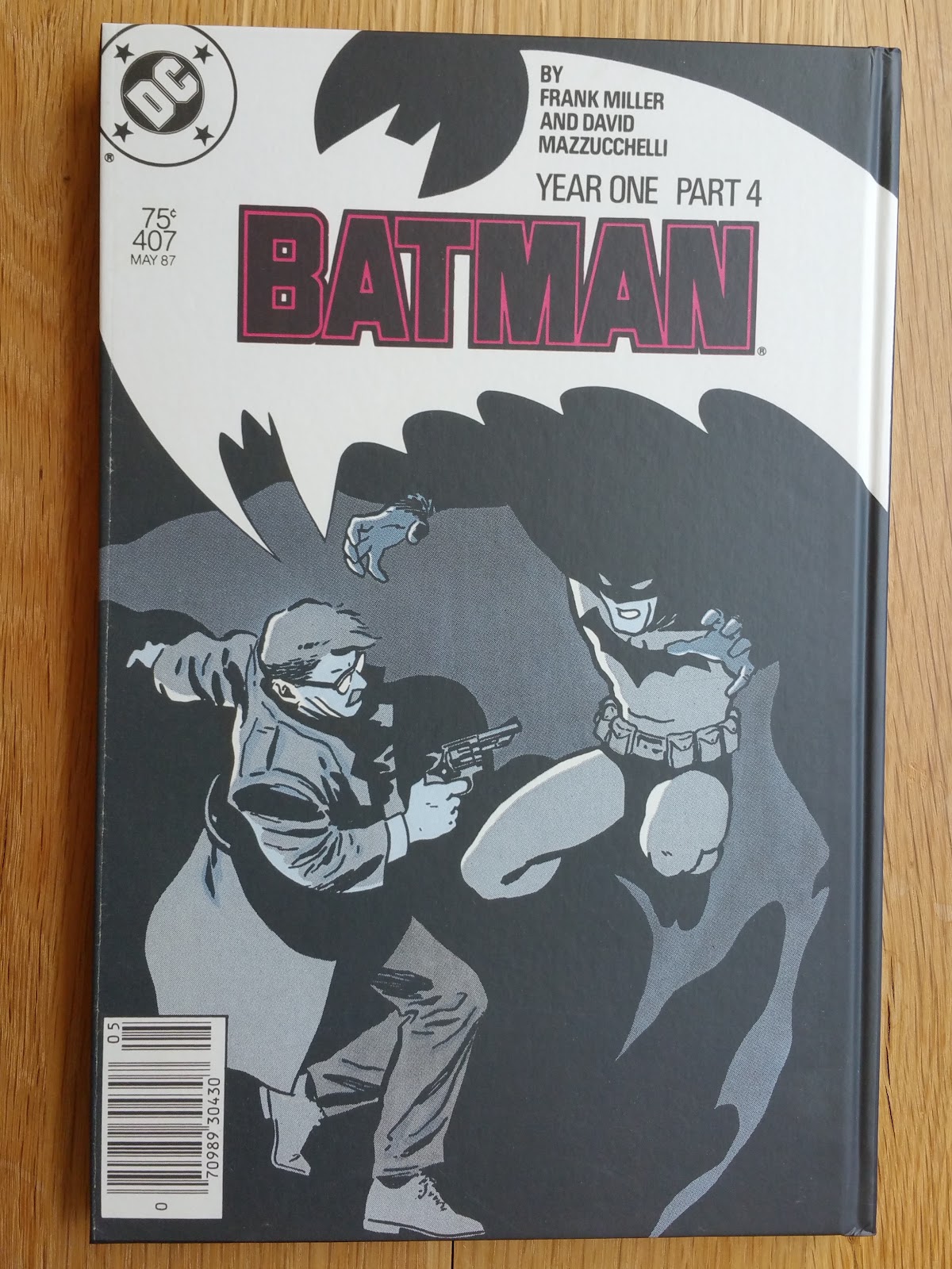 my absolute collection: Batman Year One Absolute Edition