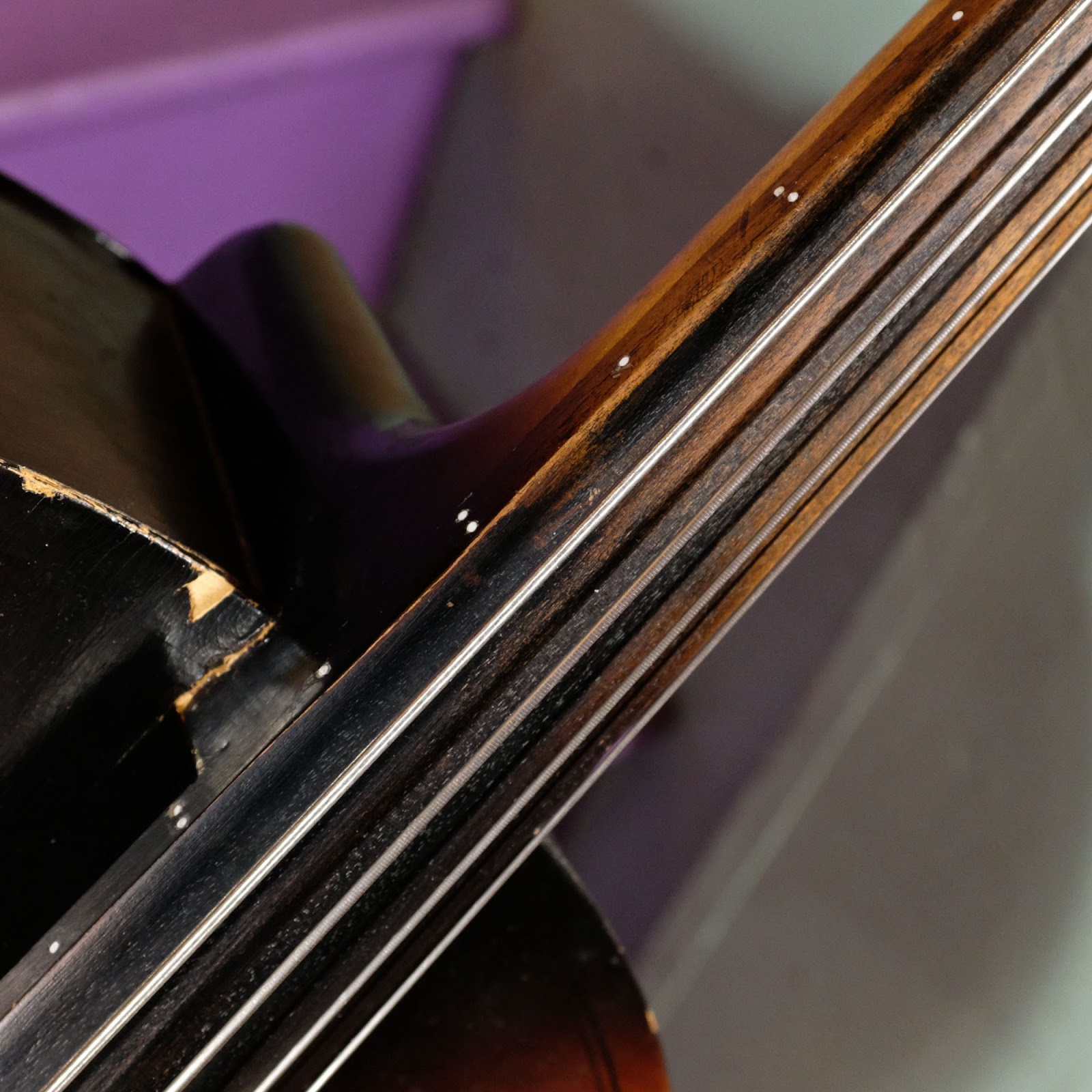 1950s Kay 4/4 Cello to 1/8 Bass Conversion