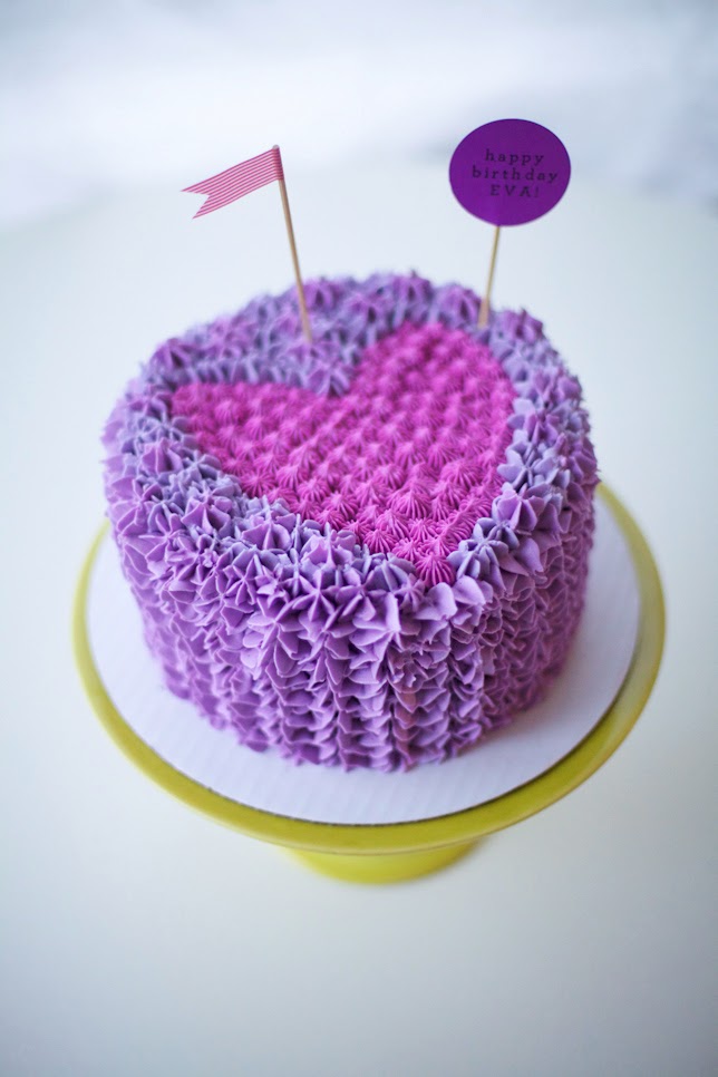 Coco Cake Land - Cakes Cupcakes Vancouver BC: Pink + Purple Ruffle ...