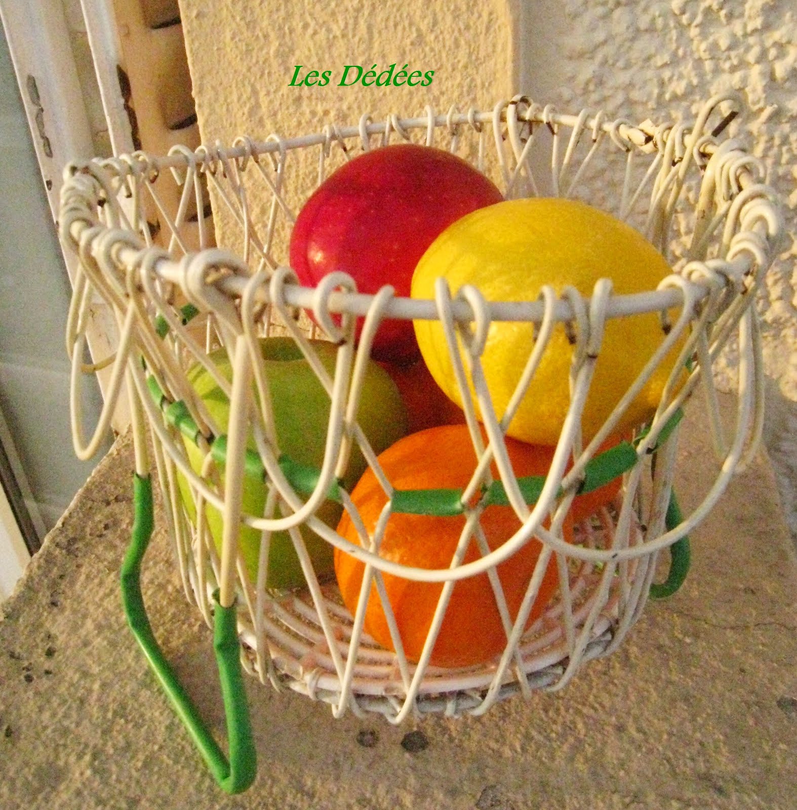 Les dedees : vintage, recup, creations: PANIER A SALADE... DE FRUITS ...