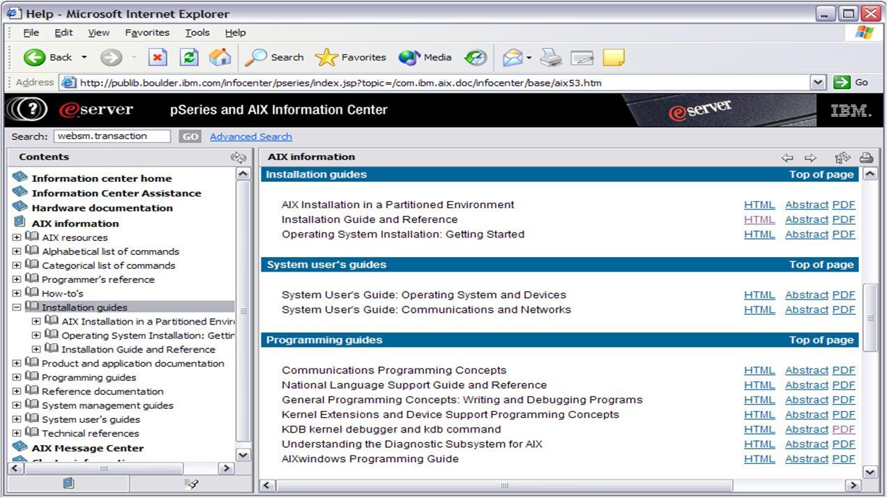 Unix Guide For System Admins Aix Documentation