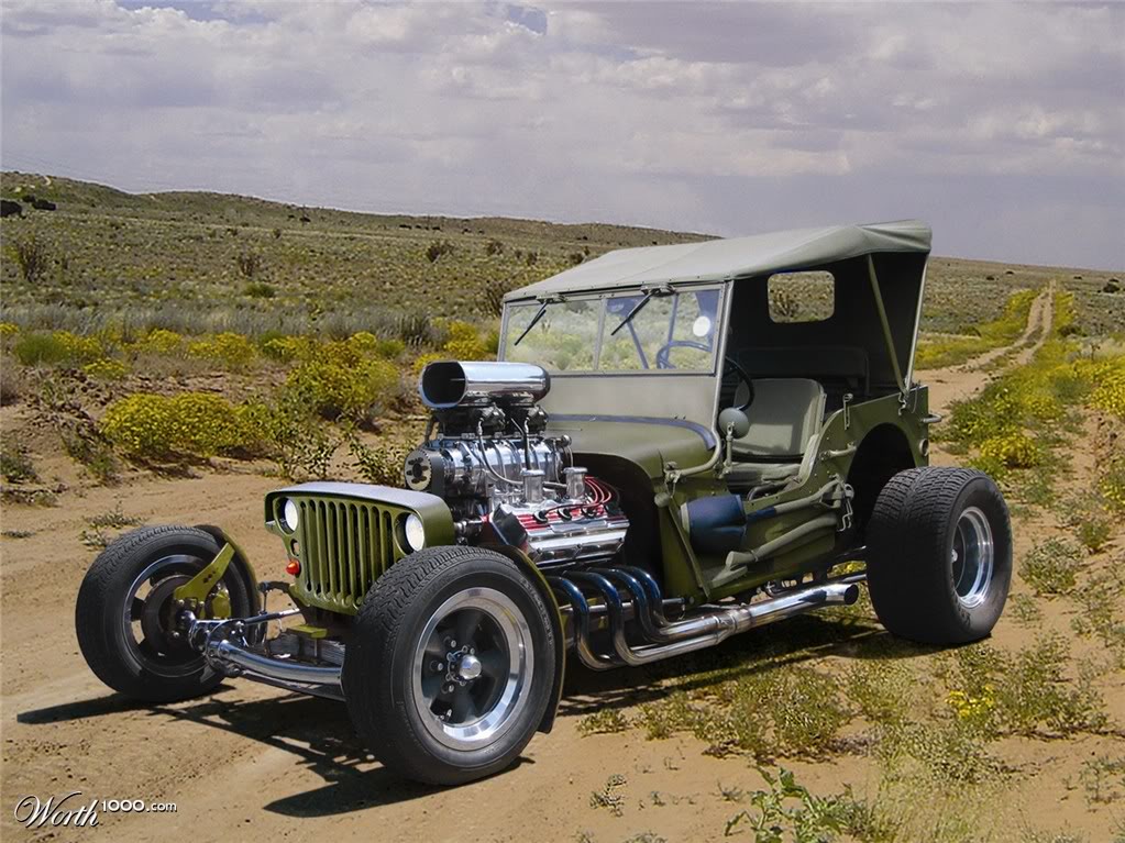 MY GARAGE CENTRAL - It's All About The Cars!: JEEP STREET RODS