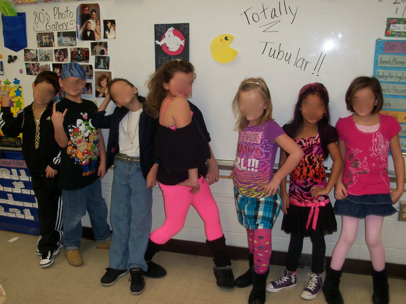 Second Grade Sidekicks: 80s Day- Delayed January Post