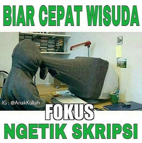 36 Meme Lucu Tentang Wisuda Yang Dinantikan Oleh Mahasiswa - Meme Kocak ...