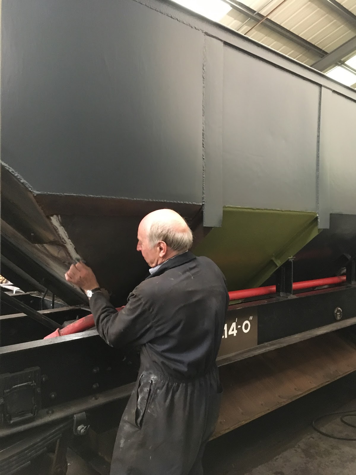 North Tyneside Steam Railway: Dogfish Wagon Update