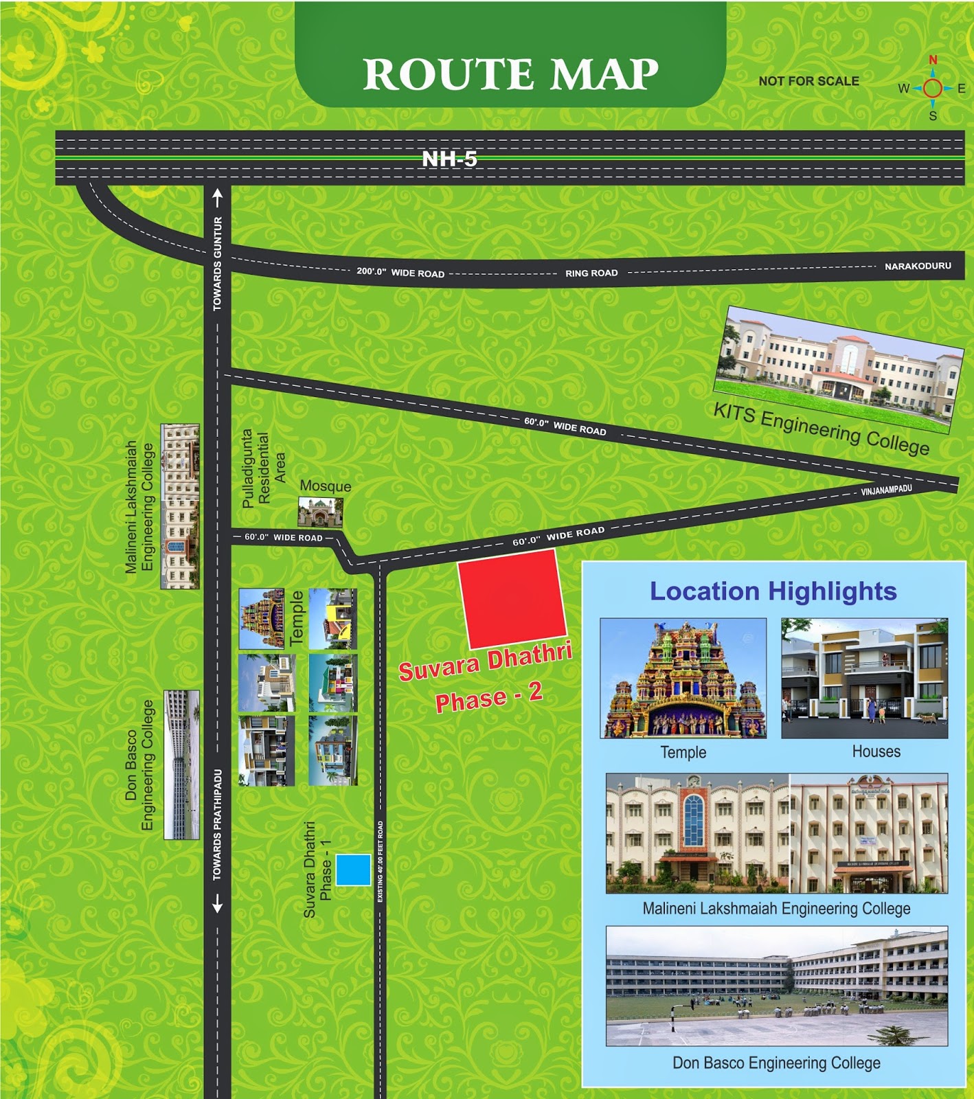 Plots-Spot Registration Plots in Kanchikacherla: Just 1 km to Guntur ...