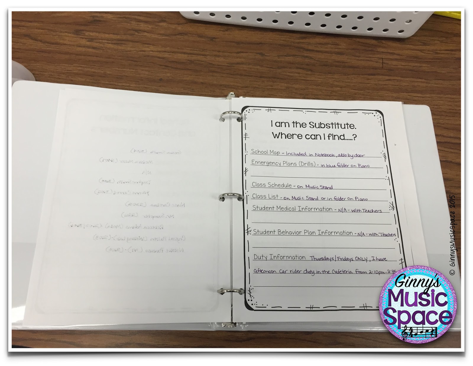 Ginny's Music Space: Sub Tub Sneak Peek!