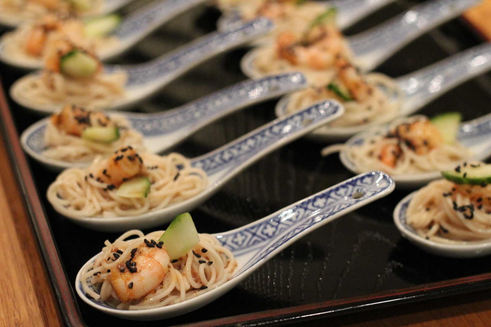 Eats the World: Canapés from the East at Hashi Cooking