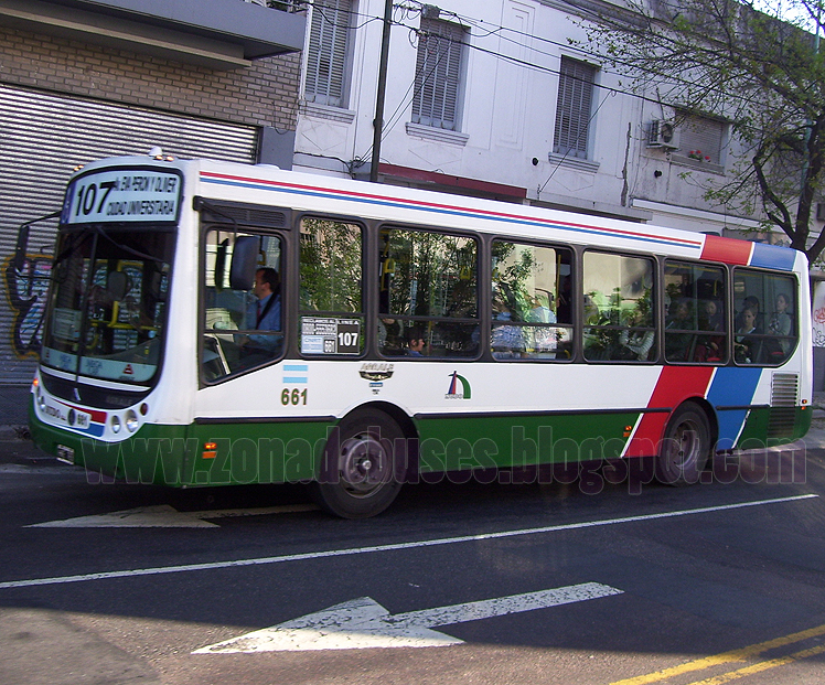 Colectibus - Zona de Buses: LINEA 107