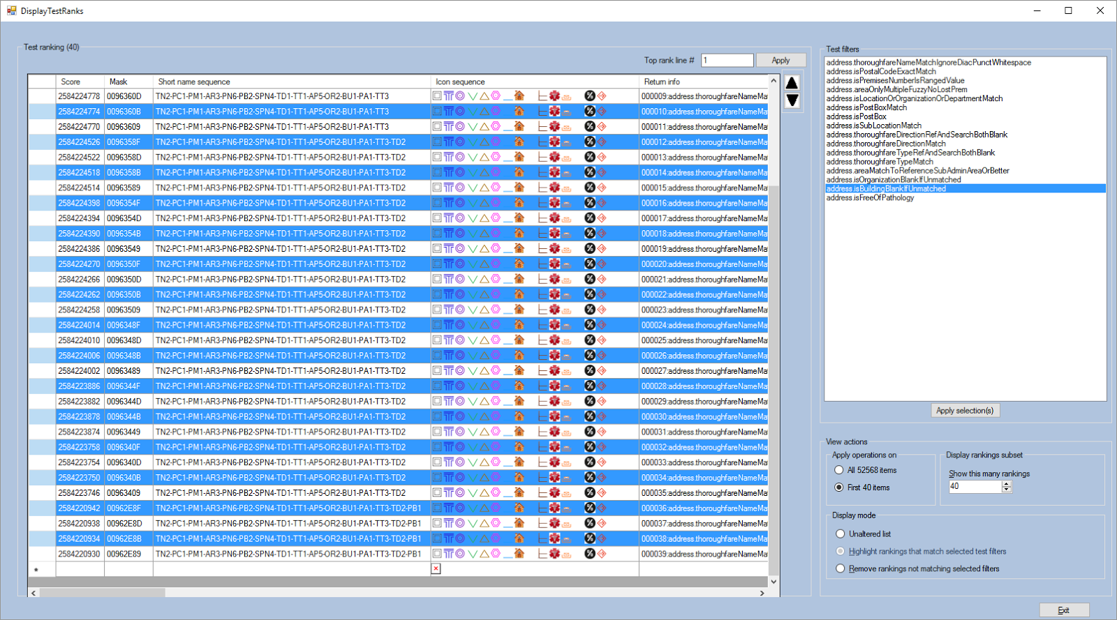 Don Cannon: Winforms DataGridview: Empire Search Logic Builder