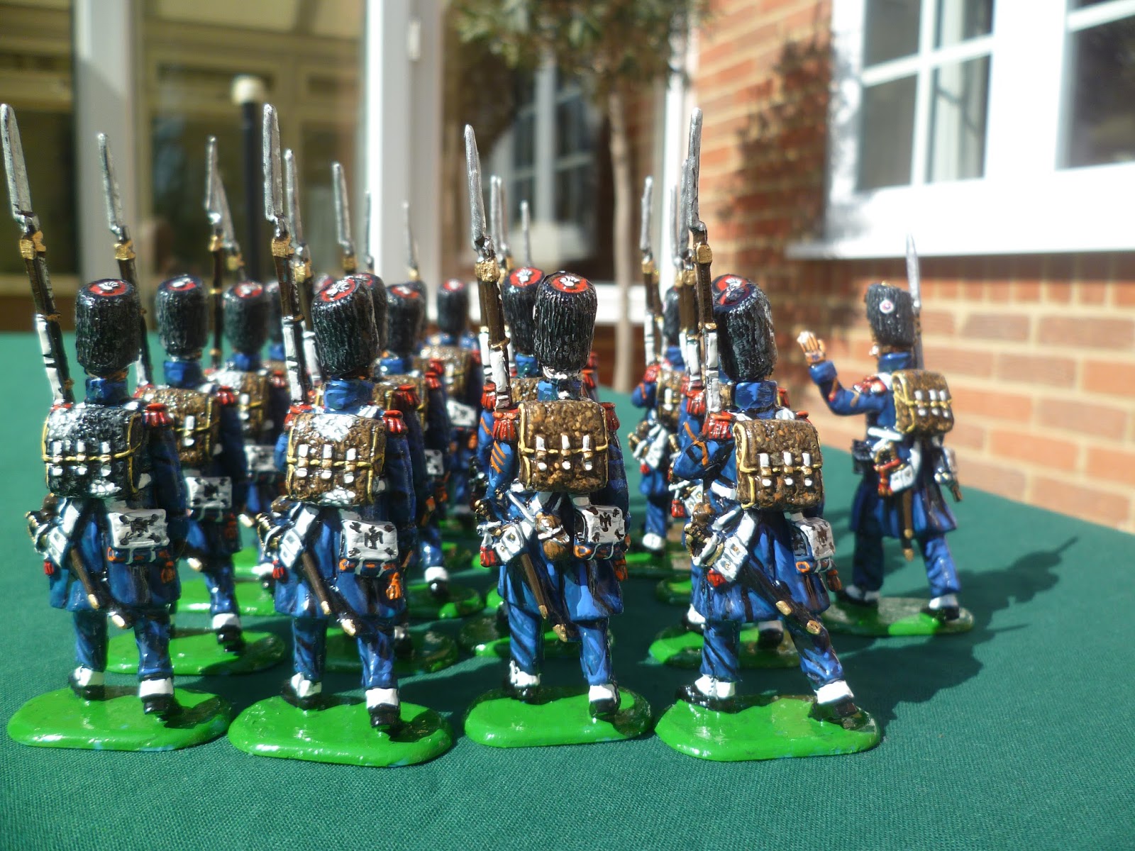 Towards a 54mm Waterloo Wargame: April 2017