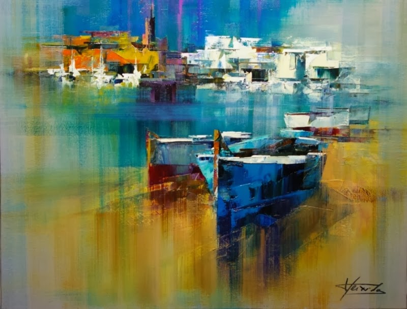 Josep Teixido, 1956 | Abstract palette knife painter | Tutt'Art ...