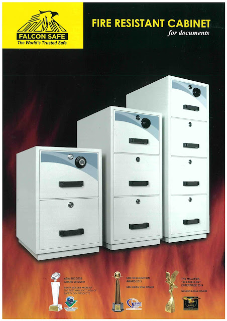 Kabinet Laci Fail Keselamatan Kalis Api | Fire Resistant Filing Cabinet