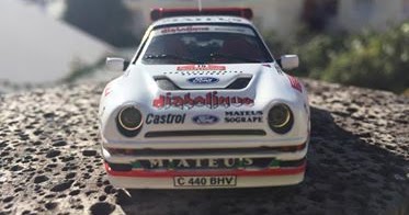 Ford RS200 – Joaquim Santos/Miguel Oliveira – Rally de Portugal 1986