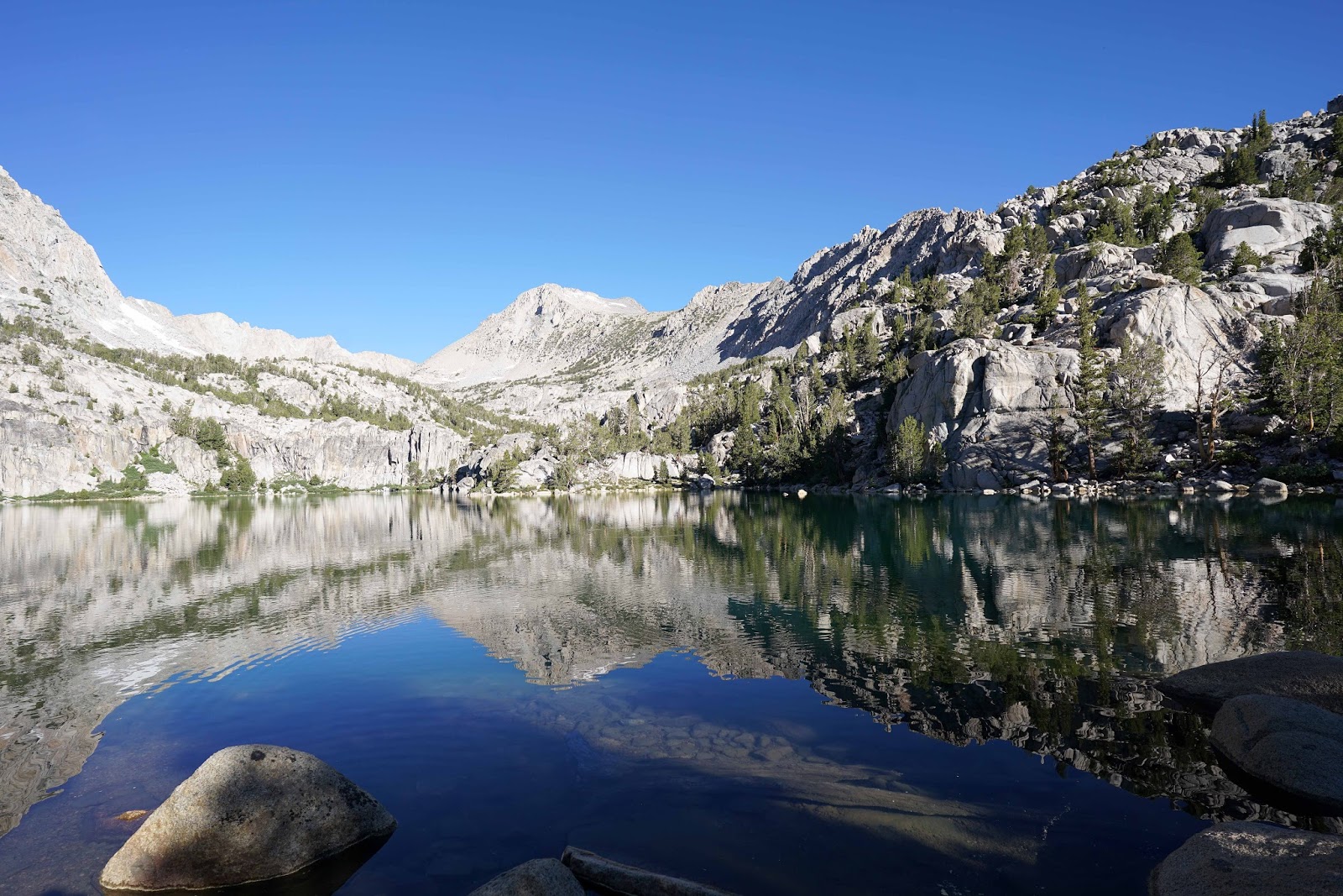 Mid Sierra Musings: Day Hike To Lamarck Lakes